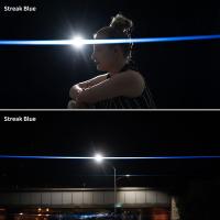 China Resin Glass Special Effect Lens Filter Waterproof Oil Proof Blue Streak Filter With Nano Coating for sale