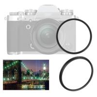China 37mm - 82mm Special Effect Lens Filter 6 Point Starburst Camera Filter For Canon Cameras for sale