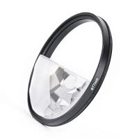 China Rotatable Special Effect Lens Filter DSLR Camera Split Kaleidoscope Filter 77mm With Optical Glass for sale