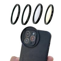 China 58mm Magnetic Phone Filter Waterproof Phone Camera Filters Anti Scratch For iPhone 14 Pro Max for sale
