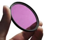 China Multi Layer Nano Coating Camera Lens Filters Screw in FLD Camera Filter To Filter Green And Blue Light for sale