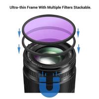 China 3 Stops Magnetic Lens Filter With 28 Layer UV CPL ND VND Black Mist Filters With 28 Layers Nano Coating for sale