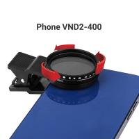 China Clip On Phone Camera Filter 37mm Variable ND Filter For Mobile for sale