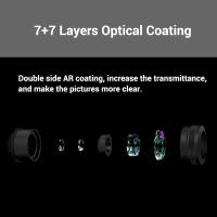 China Wide Angle Phone Camera Lens HD Phone Fisheye Lens With 230 Degree for sale