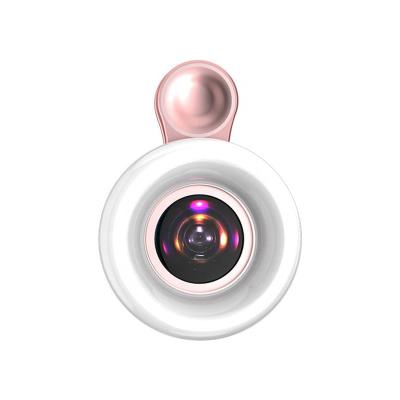 China Customized Phone Camera Lens 15x Magnification Macro Lens With LED Light And 3 Stops Adjustment for sale