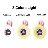 China Customized Phone Camera Lens 15x Magnification Macro Lens With LED Light And 3 Stops Adjustment for sale