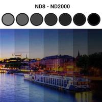 China 37mm - 82mm ND Variable Filter ND8-2000 Filters For DSLR Camera for sale