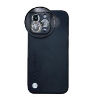 China OEM Vegan Leather iPhone Case With 58mm Magnetic Filter Adapter And Shockproof Protection for sale