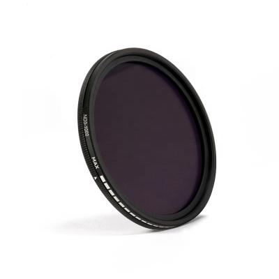 China ND3-1000 Variable ND Filters 37mm - 82mm ND Filter For Landscape Photography for sale