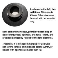 China 49mm Special Effect Lens Filter OEM / ODM Swirl Bokeh Filter With Optical Glass for sale