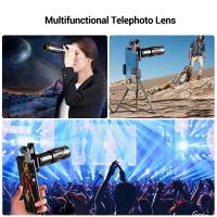 China 4 In 1 Phone Camera Lens OEM Phone Lens Kit With 28X Telephoto 0.6X Wide Angle and 20X Macro for sale
