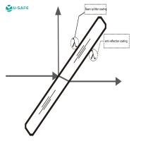 China OEM Optical Elements K9 BK7 Material Polarizing Beam Splitter with IAD Multilayer Dielectric Coating for sale