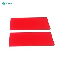 China Customized Color Glass Filter OEM / ODM Optical Glass Filters With High Smooth Polished Surface for sale