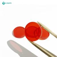 China Customized Color Glass Filter OEM / ODM Optical Glass Filters With High Smooth Polished Surface for sale