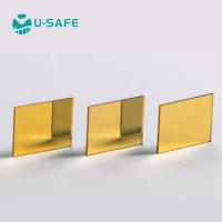 China 780nm Longpass Optical Filter Customized Optical IR Filter With Gold Coating for sale