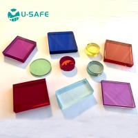 China High Precision Sapphire Crystal Glass AR Coated Optical Window With Refractive Index 1.434 for sale