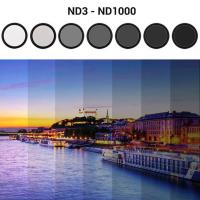 China ND3-1000 VND Lens Filter Waterproof Professional Photography Filters Scratch Resistant for sale
