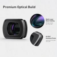 China 0.72X Magnetic Wide Angle Lens for DJI Osmo Pocket 3/4 with HD Optical Glass for sale