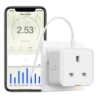 China Tuya Smart Home Plug UK Socket Travel Adapter Conversion Outlet APP Voice Works With Alexa Type C 16A WiFi RF433 for sale