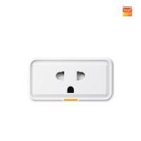 China Tuya Smart WiFi Socket 16A Plug with Timing, Power Monitoring, Alexa & Google Home Compatibility, Smart Life App for Smart Home for sale