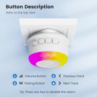 China Tuya Wifi Smart Siren for Home Security Sound and Light Alarm Sensor EU US UK Plug Smart Home Life APP For Vibration CO VOC PIR Human Presence Sensor for sale