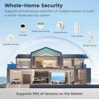 China Tuya Wifi Smart Siren for Home Security Sound and Light Alarm Sensor EU US UK Plug Smart Home Life APP For Vibration CO VOC PIR Human Presence Sensor for sale