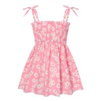 China Children's Dress Clothing New Printing Summer Girls' Suspender Dress for sale