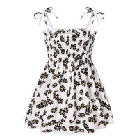 China Children's Dress Clothing New Printing Summer Girls' Suspender Dress for sale