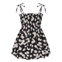 China Children's Dress Clothing New Printing Summer Girls' Suspender Dress for sale