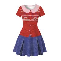 China Girls Cosplay Dress 3D Digital Printing Children'S Dress Clothing for sale