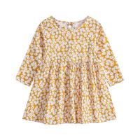 China Spring Children's Clothing Girls Long Sleeve Dress Print Princess Dress for sale