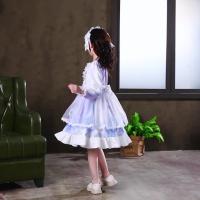 China Spring Children's Clothing Girls Lolita Princess Dress Children's Lace Puffy Dresses for sale