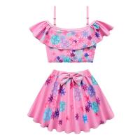 China Children'S Outfit Sets Mirabel Girls Swimsuit Children'S Printed Swimwear Suits for sale