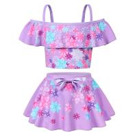 China Children'S Outfit Sets Mirabel Girls Swimsuit Children'S Printed Swimwear Suits for sale