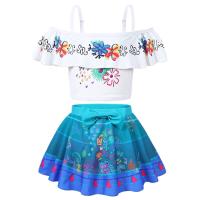 China Children'S Outfit Sets Mirabel Girls Swimsuit Children'S Printed Swimwear Suits for sale