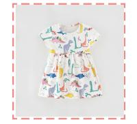 China Summer Children'S Clothing Children'S Short-Sleeved Dress New Children'S Dress for sale