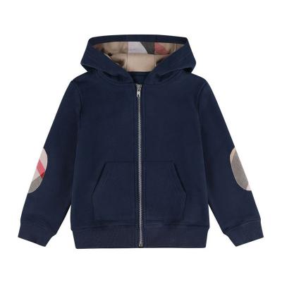 China Winter Children's Clothing Simple Boys Hoodie Cardigan Fashion Kids Jacket for sale