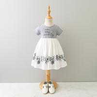 China Summer Children'S Clothing Girls Summer Flower Embroidery Dress for sale