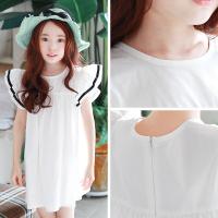 China Summer Children'S Clothing Girls Princess Dress Children'S White Beach Dress for sale