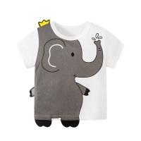 China Baby Cartoon Printed Short Sleeved Children'S T-Shirt Children'S Sports Shirts for sale