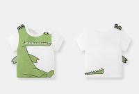 China Baby Cartoon Printed Short Sleeved Children'S T-Shirt Children'S Sports Shirts for sale