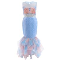 China Mermaid Princess Dress Girls Cosplay Costumes Summer Children'S Clothing for sale