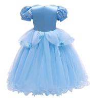China Girls Princess Dress Girls Lace Evening Dress Summer Children'S Clothing for sale