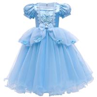 China Girls Princess Dress Girls Lace Evening Dress Summer Children'S Clothing for sale