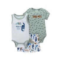 China Children's Outfit Sets Baby Clothing 3Pcs Children's Cotton Print Clothing for sale