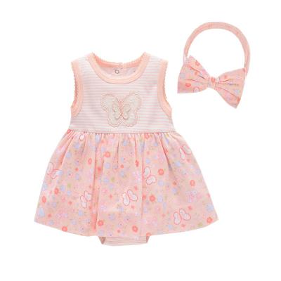 China Children's Outfit Sets Baby Clothing 3Pcs Children's Cotton Print Clothing for sale