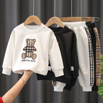 China Children'S Outfit Sets Children'S Long-Sleeved Clothes Toddler Boys Set for sale