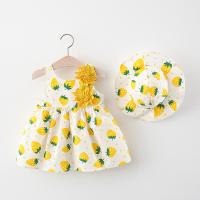 China Summer Children'S Clothing Small Wings Baby Dress Baby Girl Cherry Dress for sale