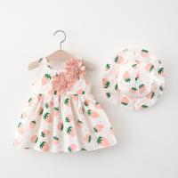 China Summer Children'S Clothing Small Wings Baby Dress Baby Girl Cherry Dress for sale