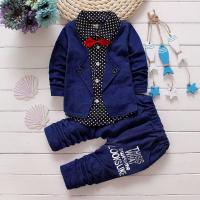 China Children'S Outfit Sets Baby Bow Tie Two Piece Suit Children'S Clothing for sale